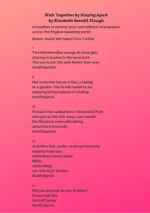 Lockdown Poems – Ledbury Poetry Festival